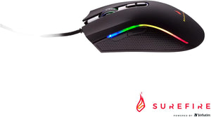 Surefire Hawk Claw Gaming 7-Button Gaming Mouse I RGB-lighting I PC mo